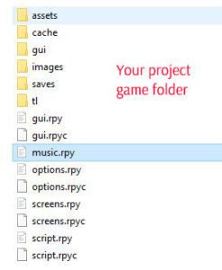 How To Add Music in Renpy
